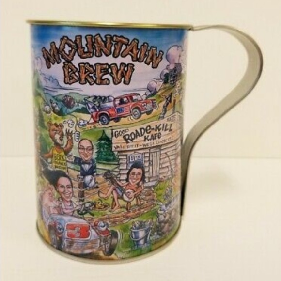 berk brand | Dining | Berk Brands Mountain Brew Cartoon Hillbilly Mug ...